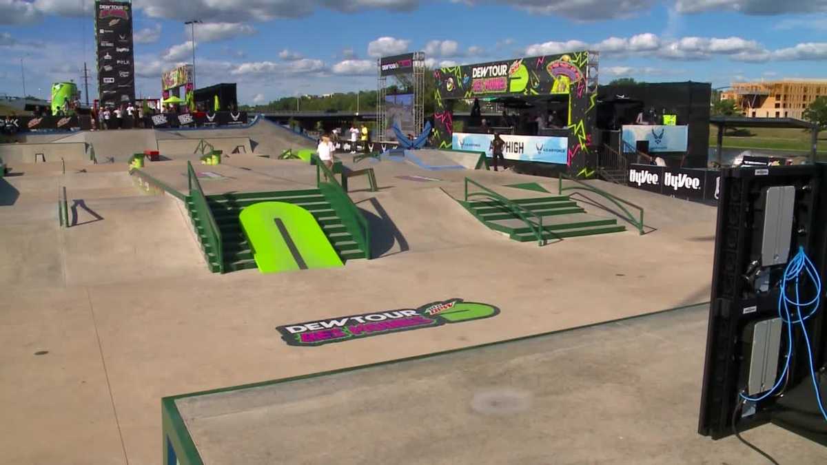 Des Moines, Iowa hosts America’s best skaters on Dew Tour