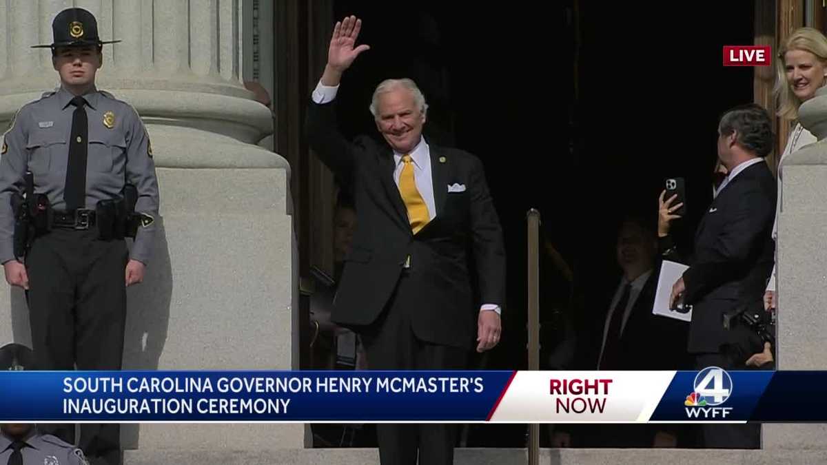 South Carolina: Gov. McMaster inauguration
