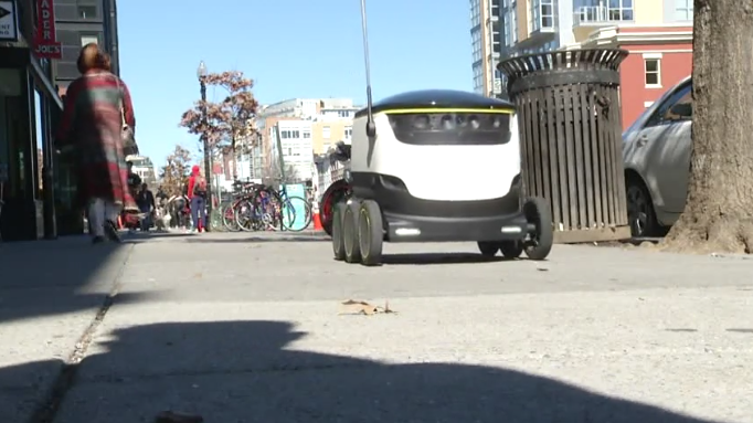 This food delivery service is using robots to bring you your food