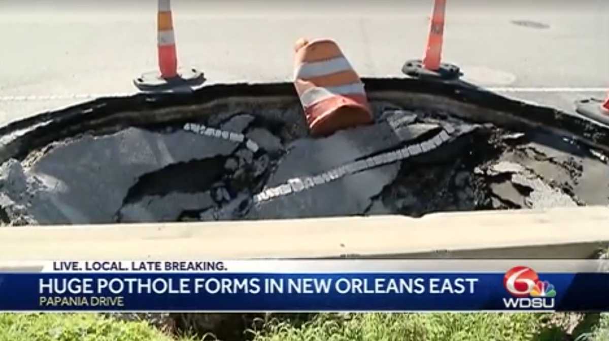 Pothole problems persist in New Orleans East Pothole problems persist in New Orleans East