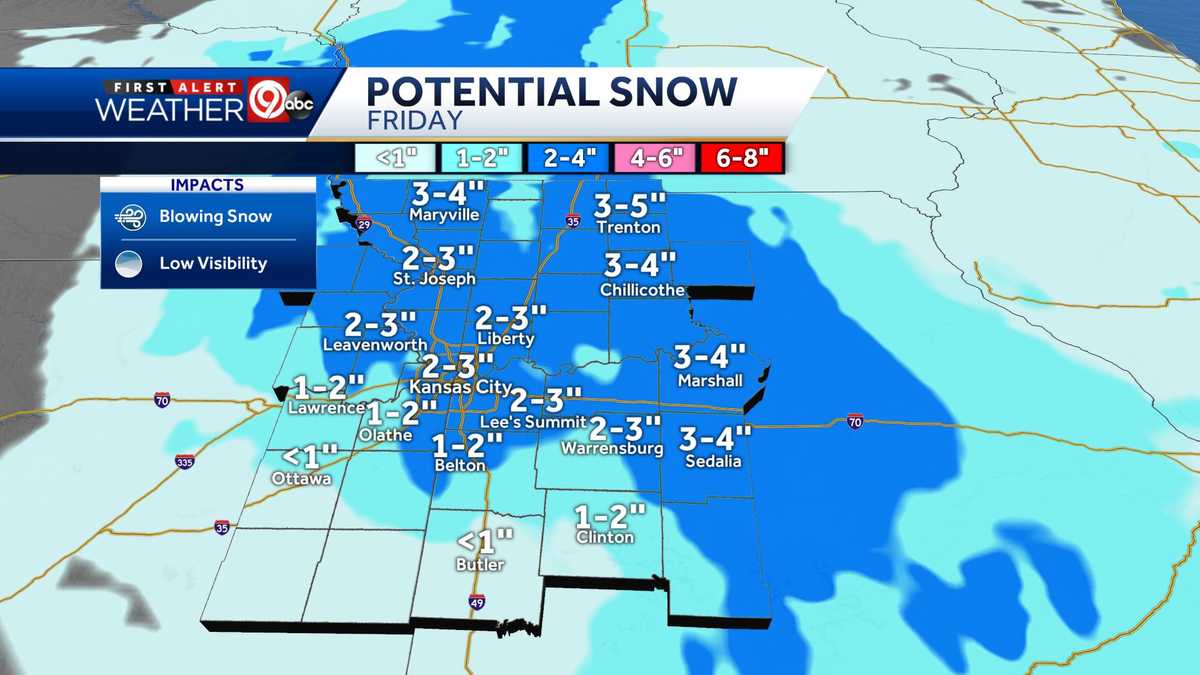 Closings, delays reported as blowing snow begins to move out of metro