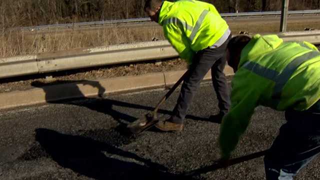 State highway officials gearing up for worst pothole season on record