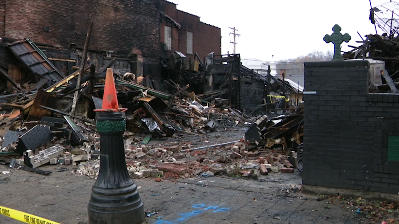 Riley's Pour House vows to reopen after fire demolishes building