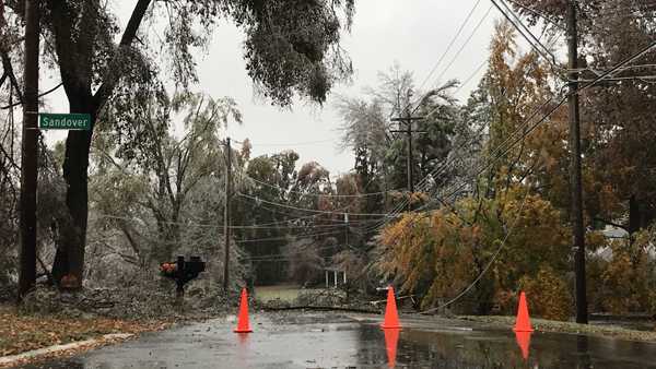 Thousands still without power, could be Sunday before it's back