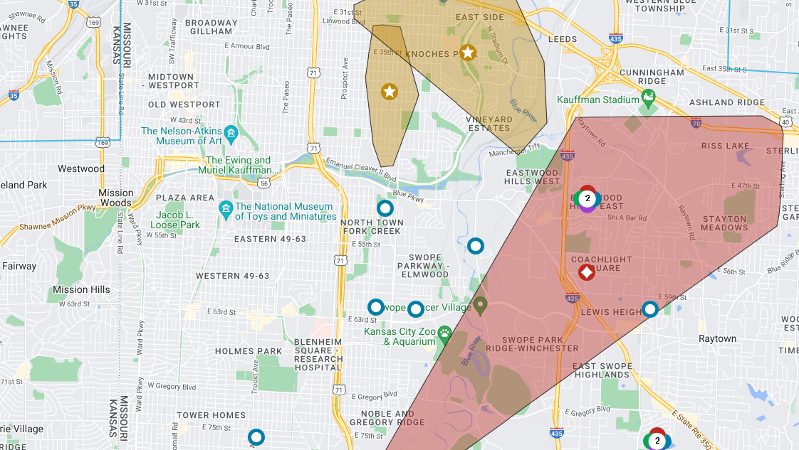 Thousands of Evergy customers without power in Kansas City