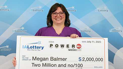 Winner! Iowa woman wins $2 million Powerball prize