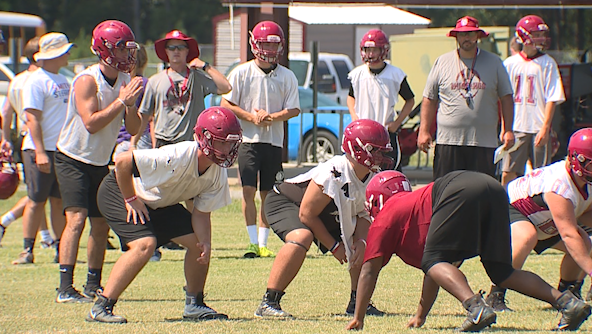 Rise and Grind! Area high school football open Practice