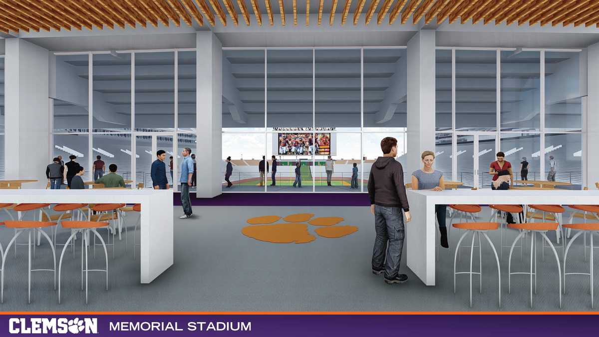 PICTURES: Potential design upgrades for Clemson's Memorial Stadium