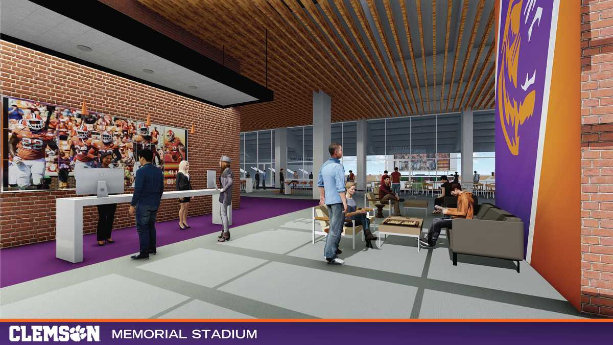 PICTURES: Potential design upgrades for Clemson's Memorial Stadium