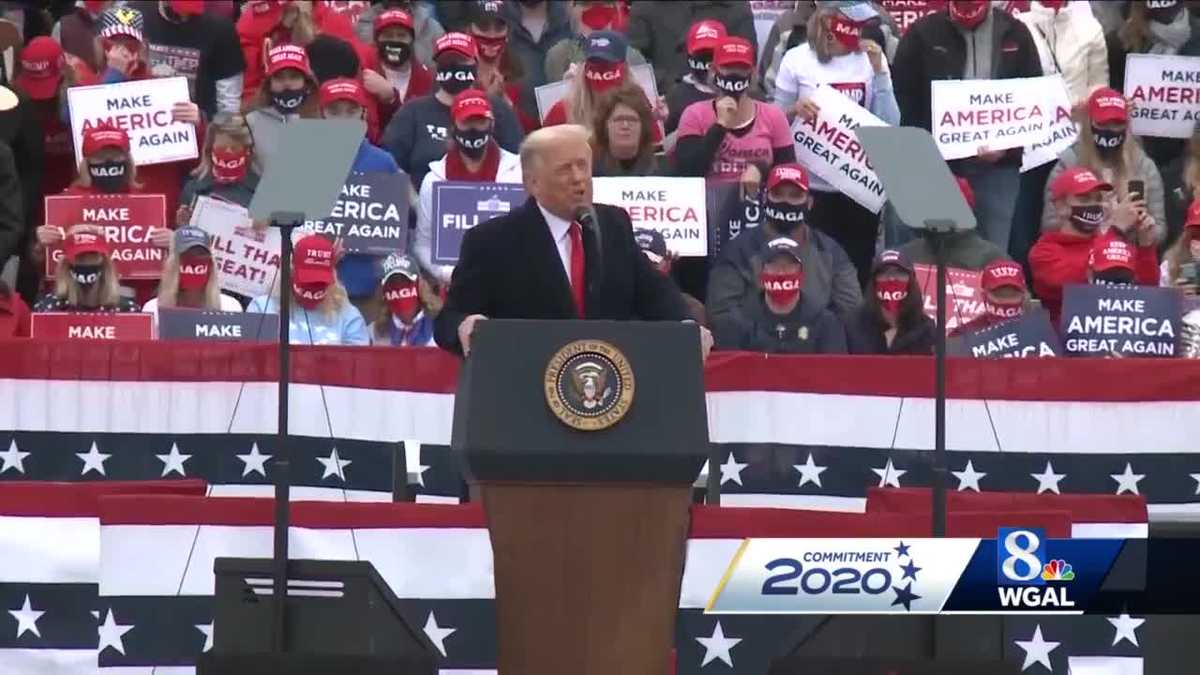PRESIDENT DONALD TRUMP to return to Pennsylvania this weekend