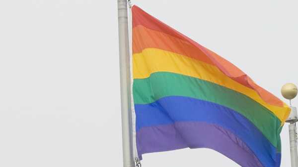 For the first time, rainbow pride flag flies over Cincinnati