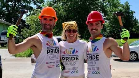 New Orleans Habitat for Humanity Pride Build