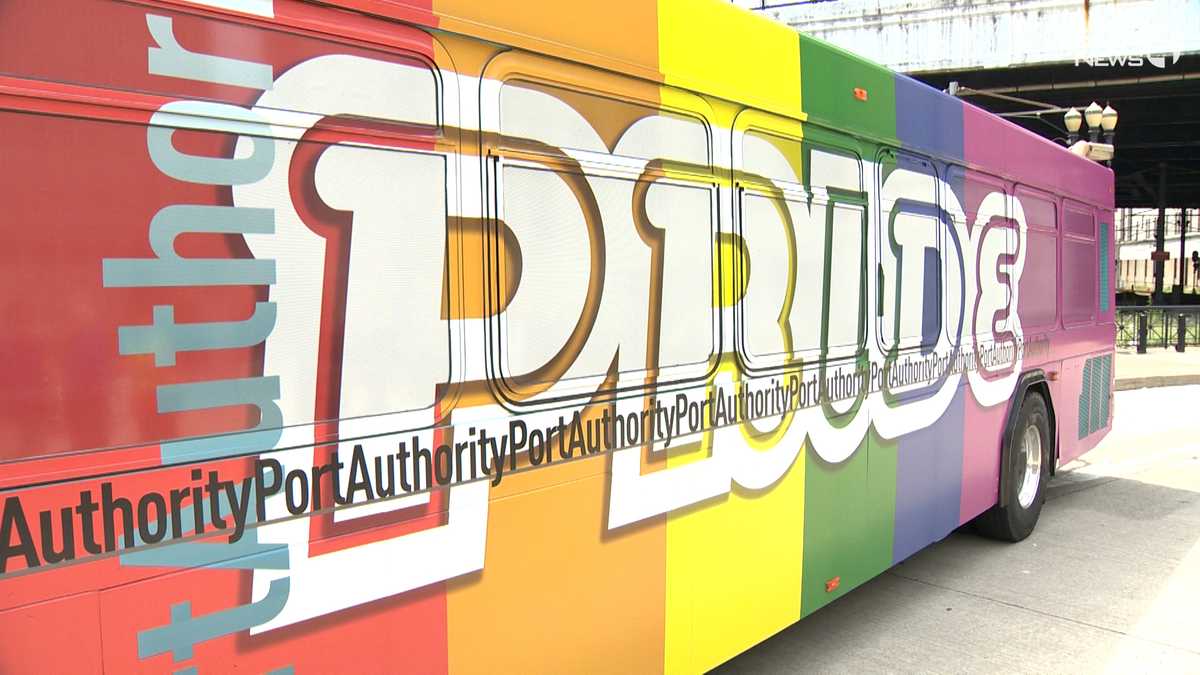 PITTSBURGH PRIDE: Port Authority unveils 'Pride' bus ahead of 2019 ...