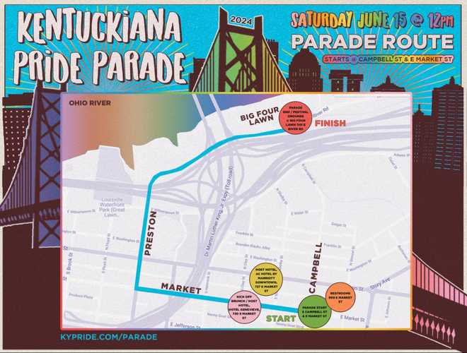 Kentuckiana Pride festival, parade: What to know for the 2024 events