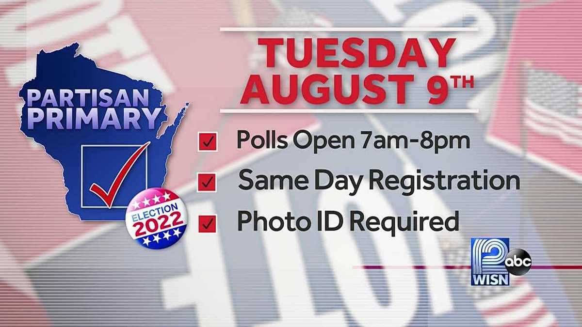 Wisconsin primary elections: When, where and what you need to vote for