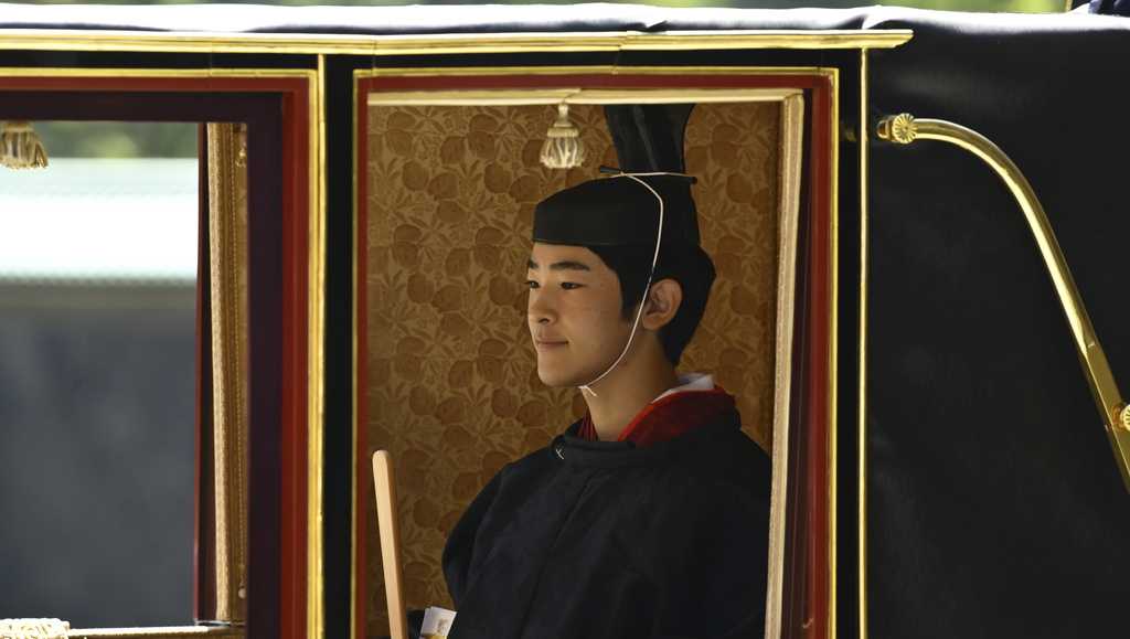 Japan's Prince Hisahito is first male royal to reach adulthood in 40 years