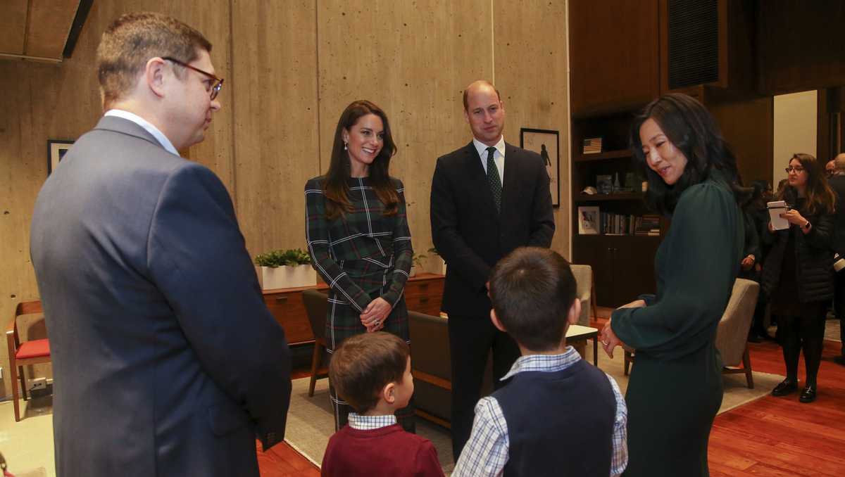 Photos: Prince and Princess of Wales trip to Boston