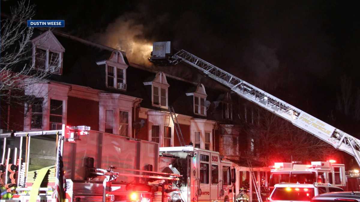 Multiple homes damaged by fire in York