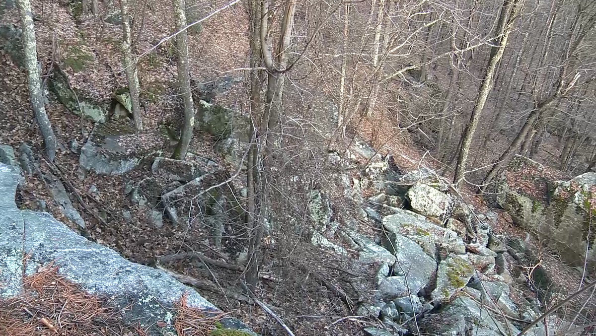 Teen falls off cliff while hiking with friends