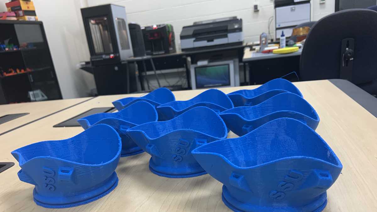 Savannah State professors using 3D technology to make masks