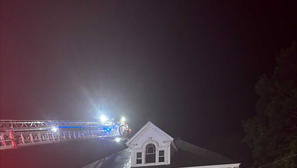 Firefighters rescue multiple people and cats from Kennebunk house fire