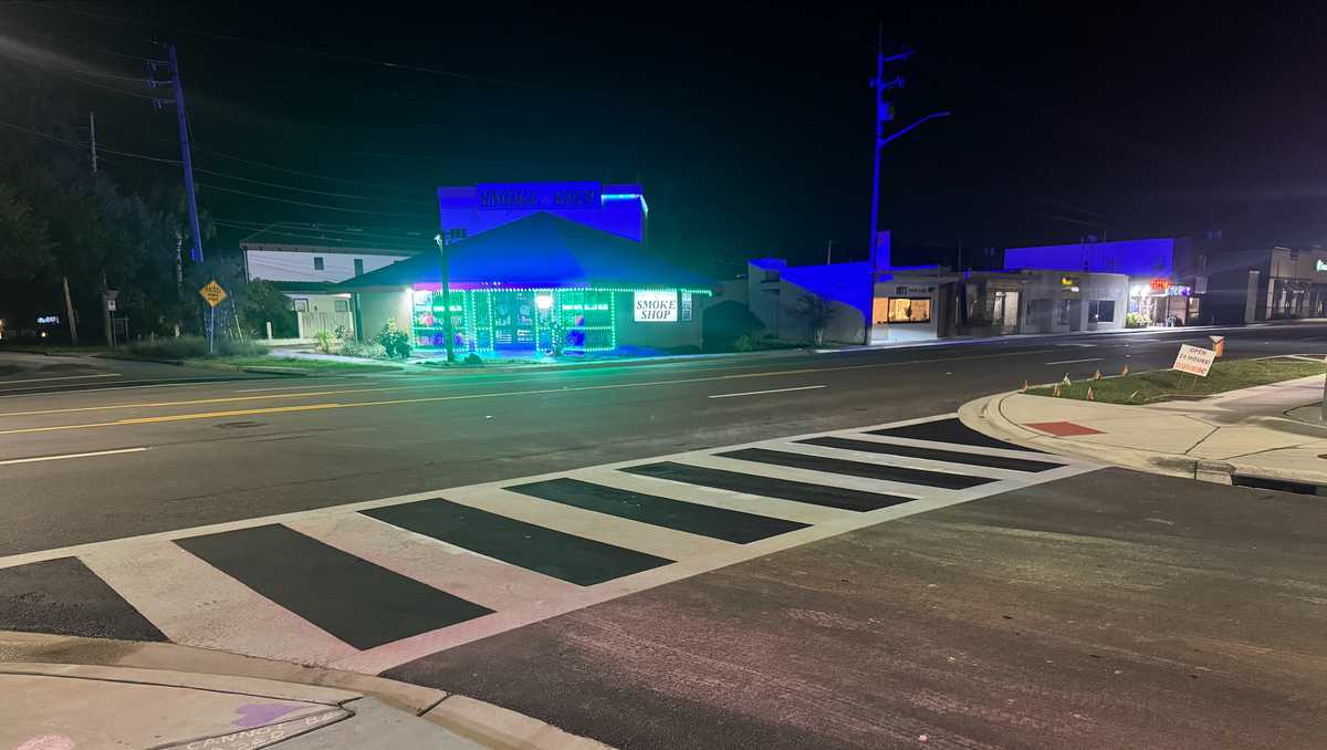 FDOT removes protest rainbow stripes from crosswalk near Pulse