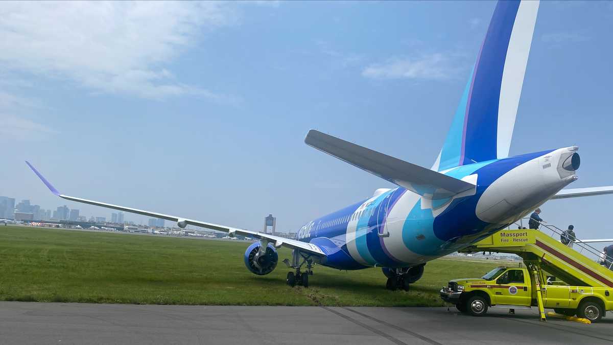 Video of JetBlue plane veering off Logan runway released