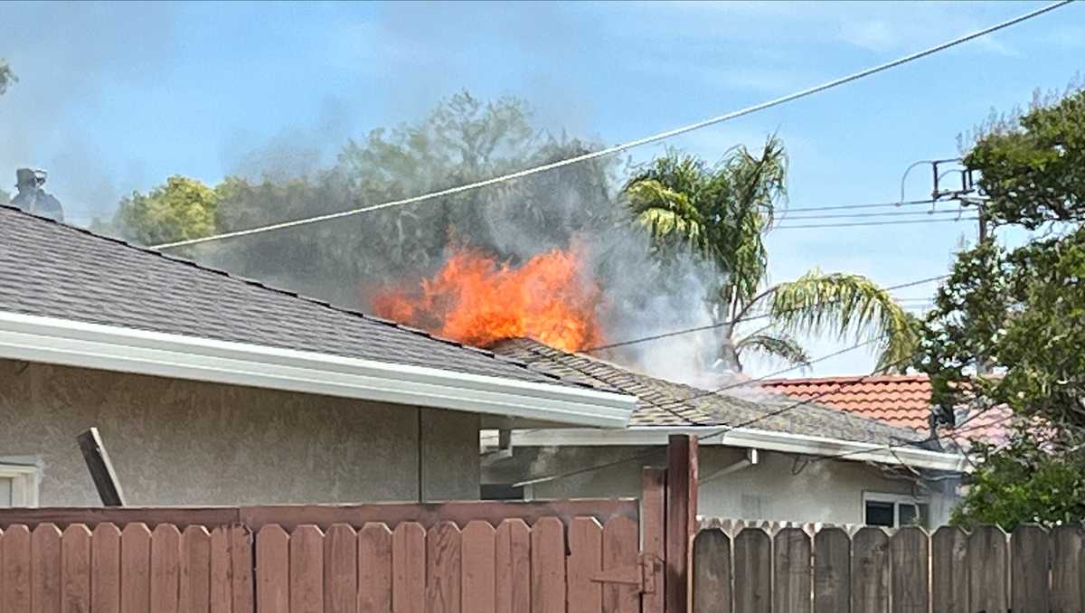 House fire reported on Malone Court in Sacramento