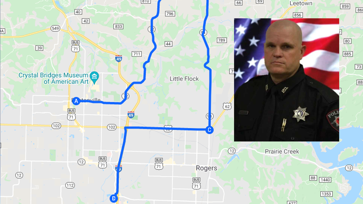 Police release Officer Kevin Apple funeral procession route