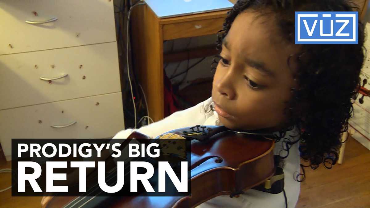 Violin prodigy, 9, bounces back after 3 strokes