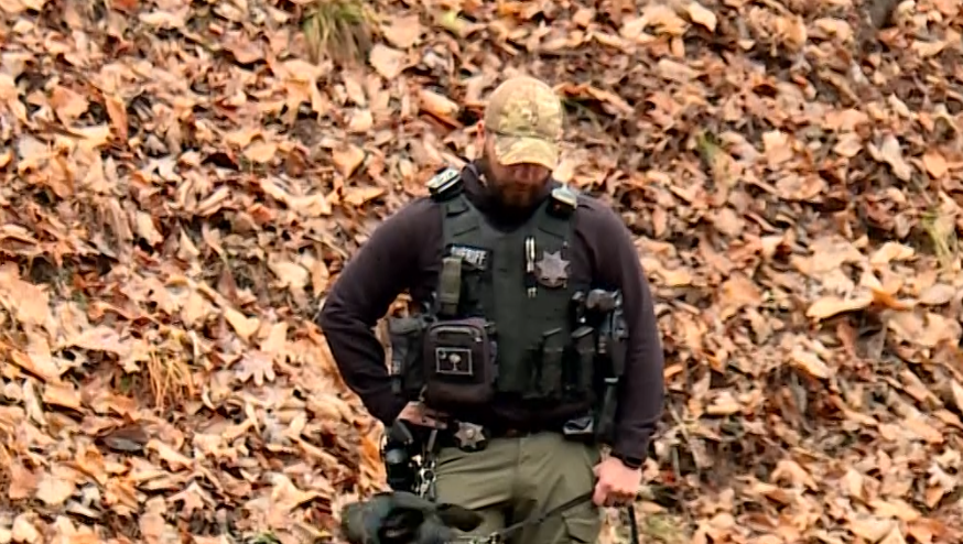 Search and rescue dogs train to find missing people