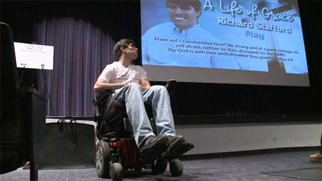 Man speaks to students about real-life consequences of driving drunk