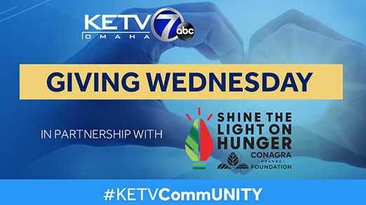 KETV’s Giving Wednesday with Shine the Light on Hunger