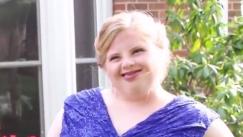 Girl with Down syndrome caps off senior year as prom queen