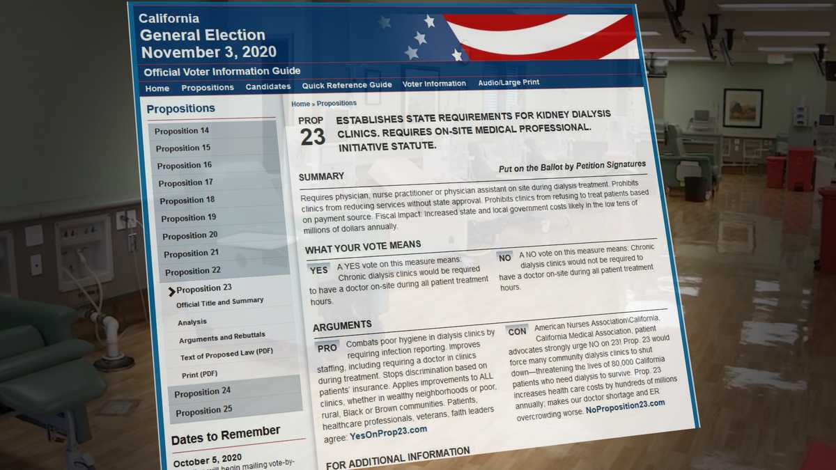 Is that true? Experts break down 'Yes on Prop 23' ad