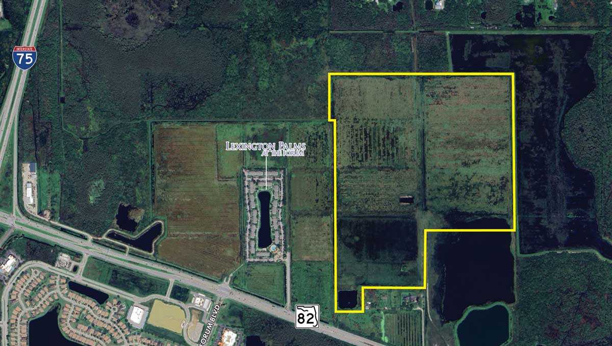 Amazon buys 143 acres of land off SR-82 in Fort Myers for $66M