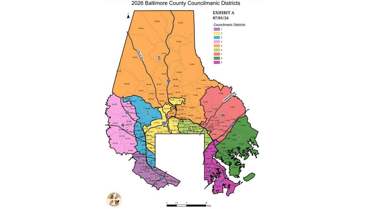 Debate over how to grow Baltimore County Council on ballot