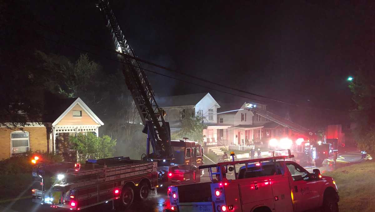 Fire officials investigating after fire breaks out in Elmwood Place