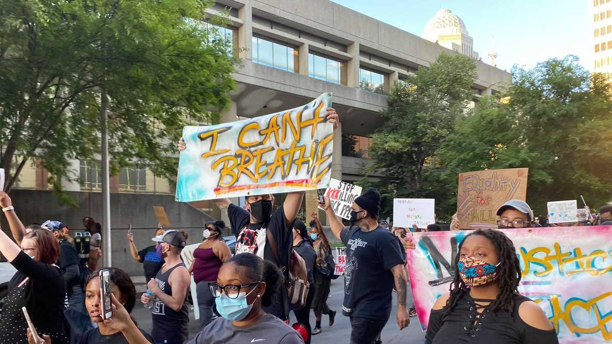 PHOTOS: Protests in Louisville sparked by Breonna Taylor shooting