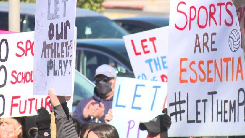 Students athletes, community members gather at APS headquarters for ...