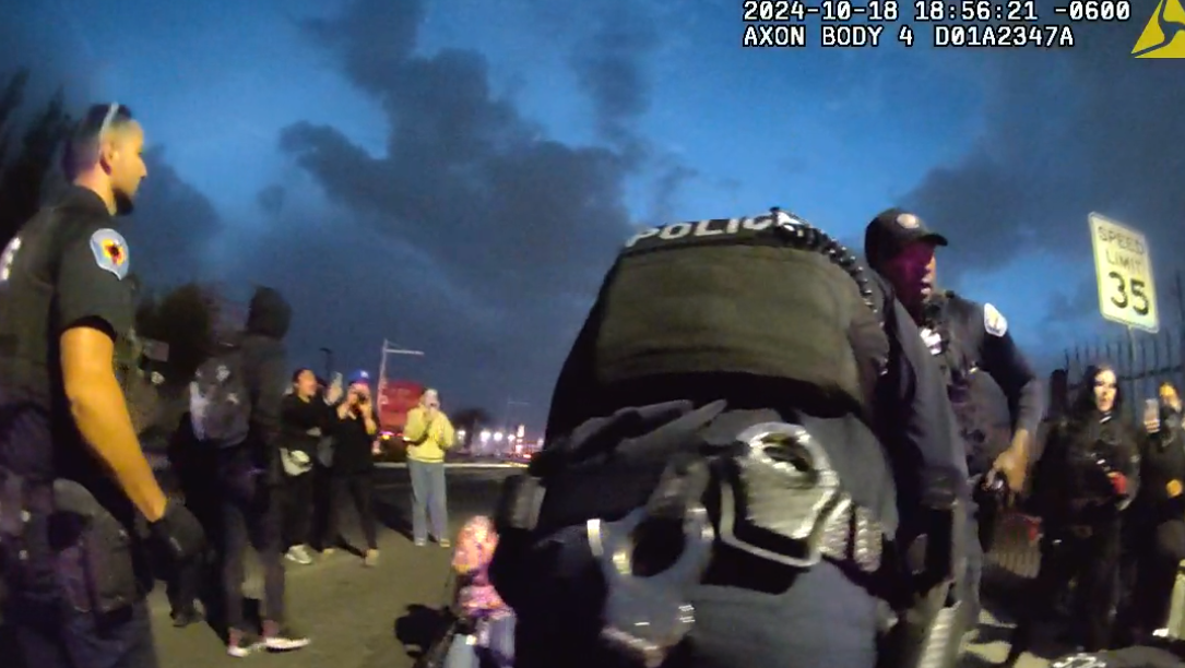 Two arrested protesting shooting involving Albuquerque police
