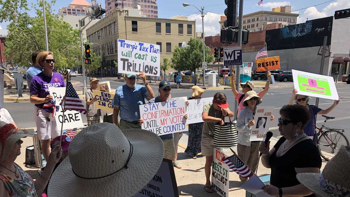 Albuquerque protesters rally against Kavanaugh appointment