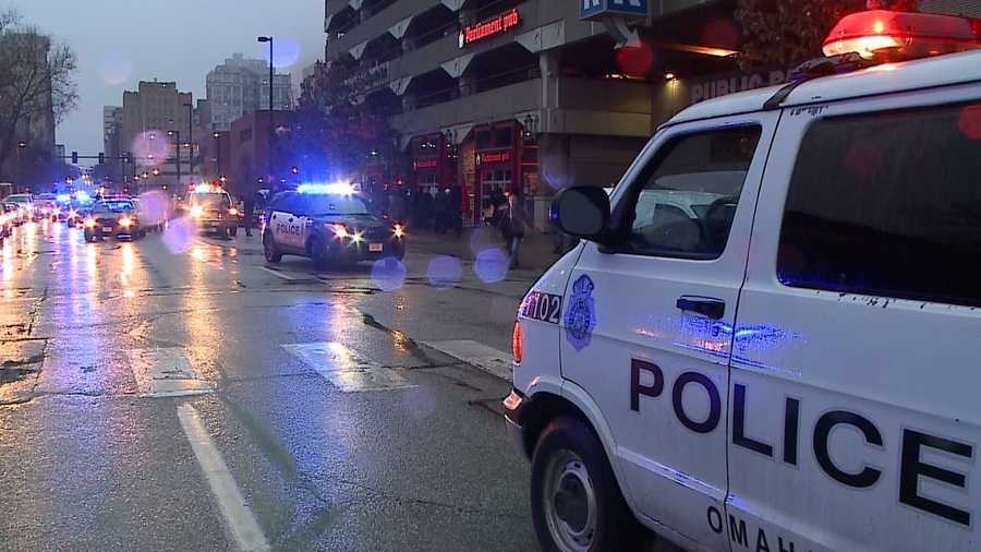 Protesters gather in downtown Omaha after Trump swears in as 45th President