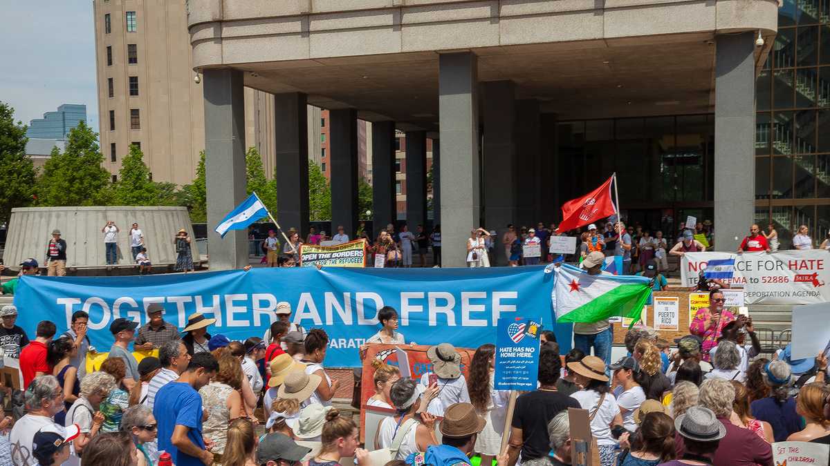 Photos: Families Belong Together March in Boston
