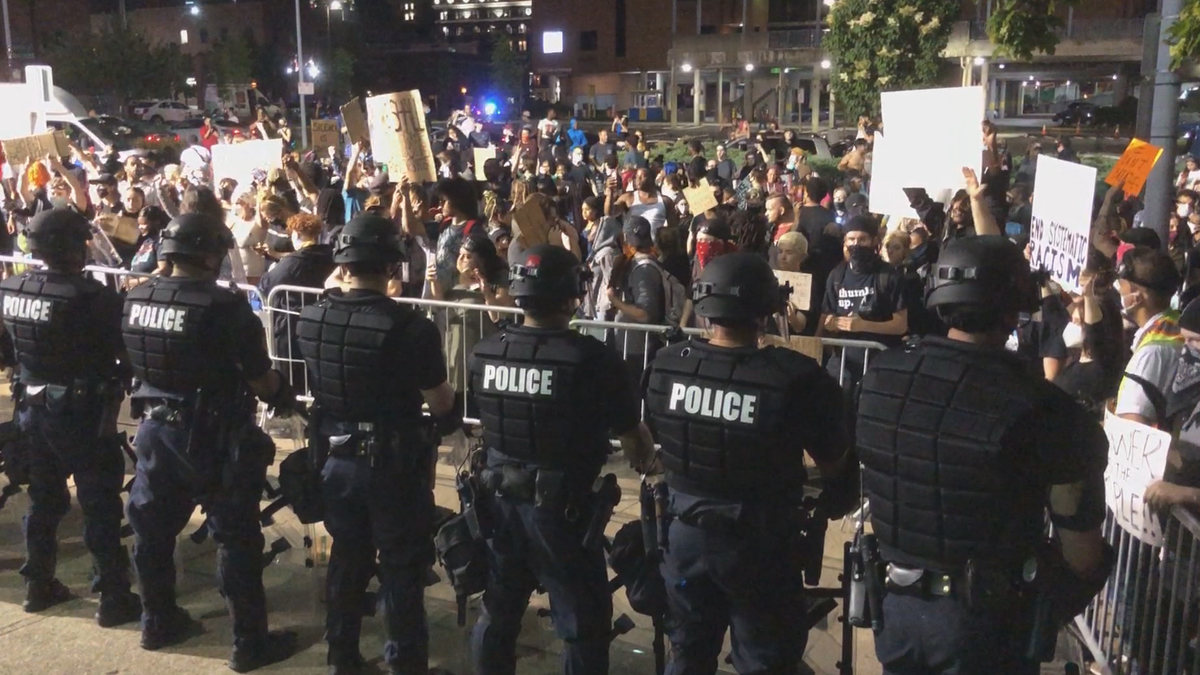 Ohio Gov. DeWine announces new police standard for mass protests