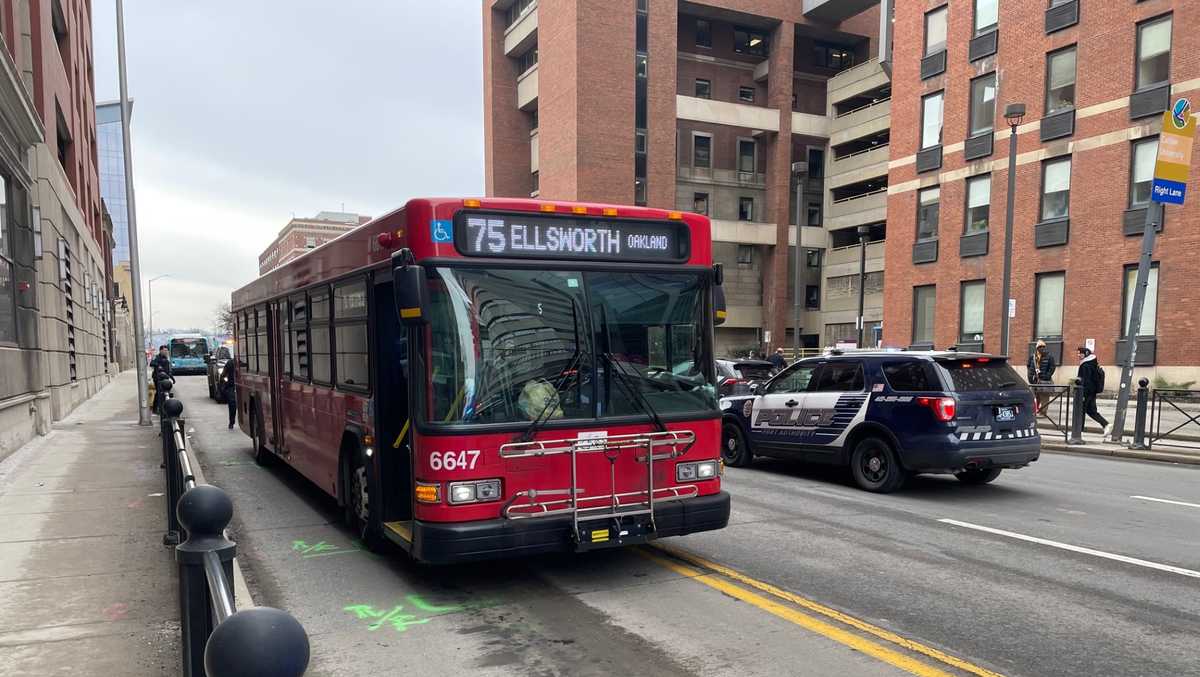 Woman hit by Pittsburgh Regional Transit bus; Officials investigate
