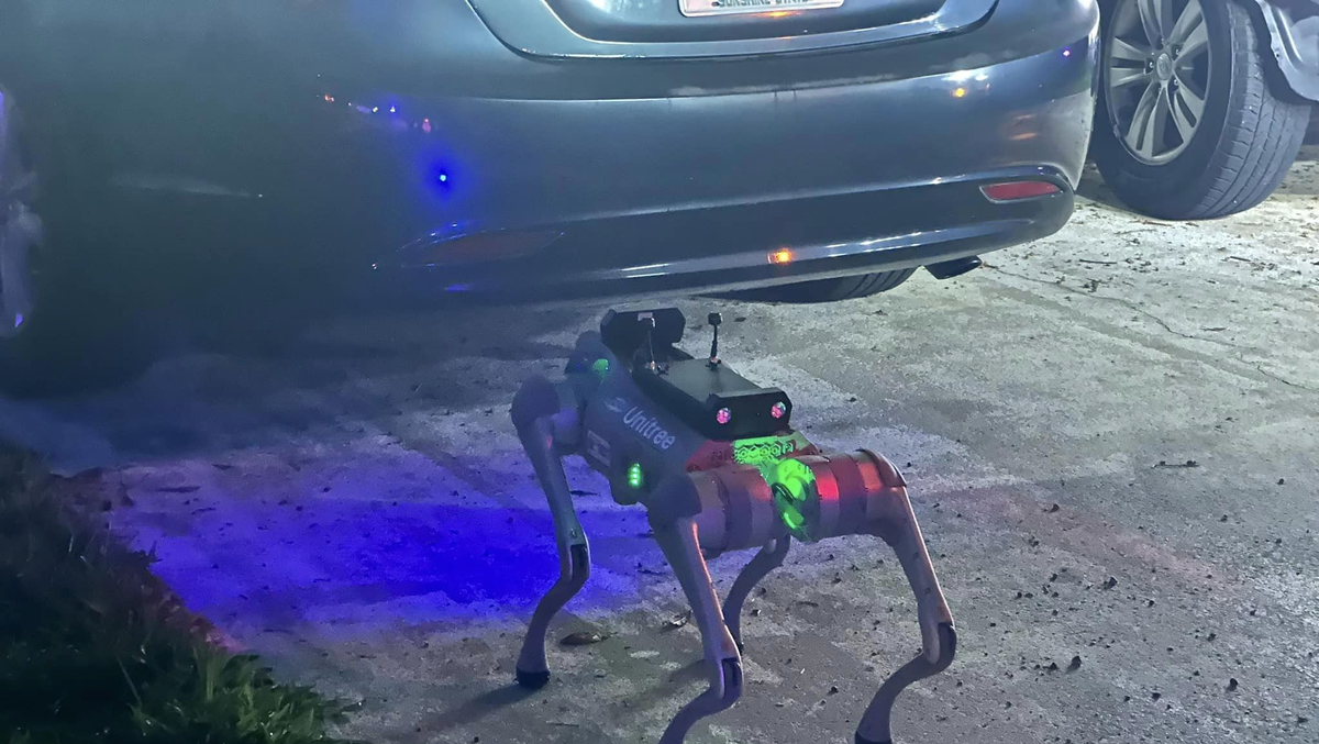 Florida police department gets robotic dog