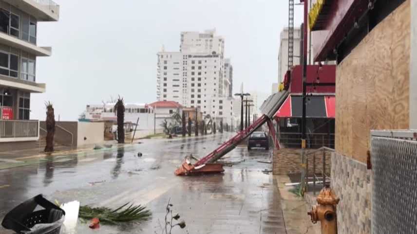 Video shows destruction left behind by Hurricane Maria