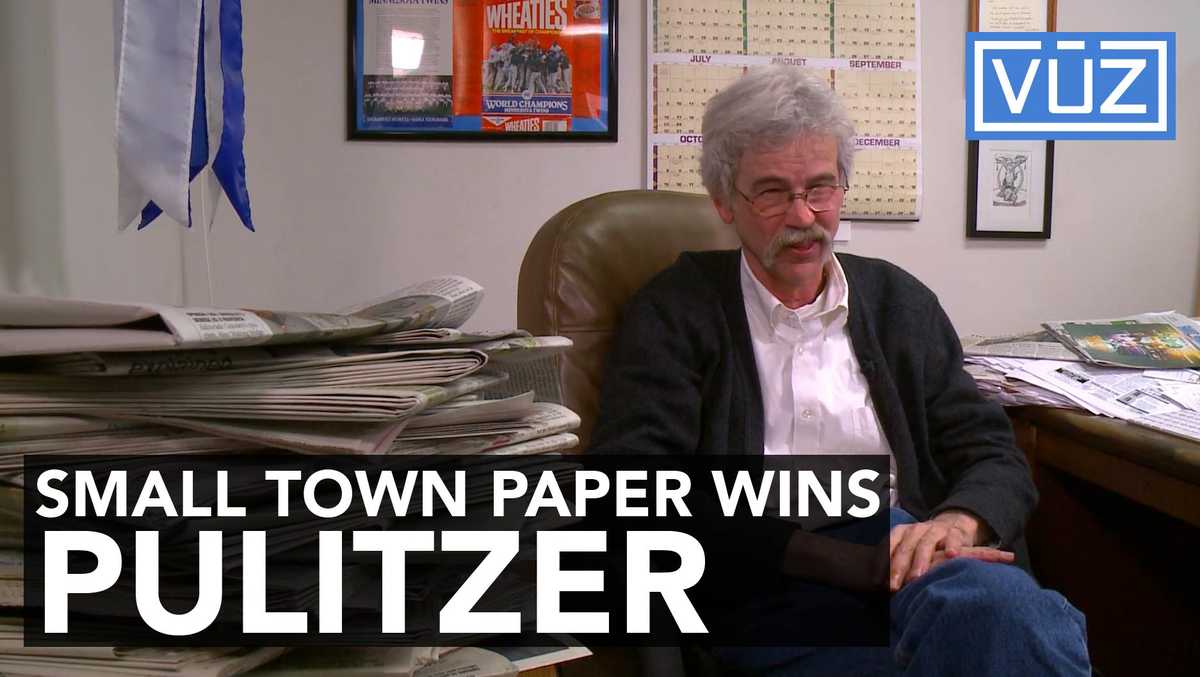 Small-town editor wins coveted Pulitzer Prize