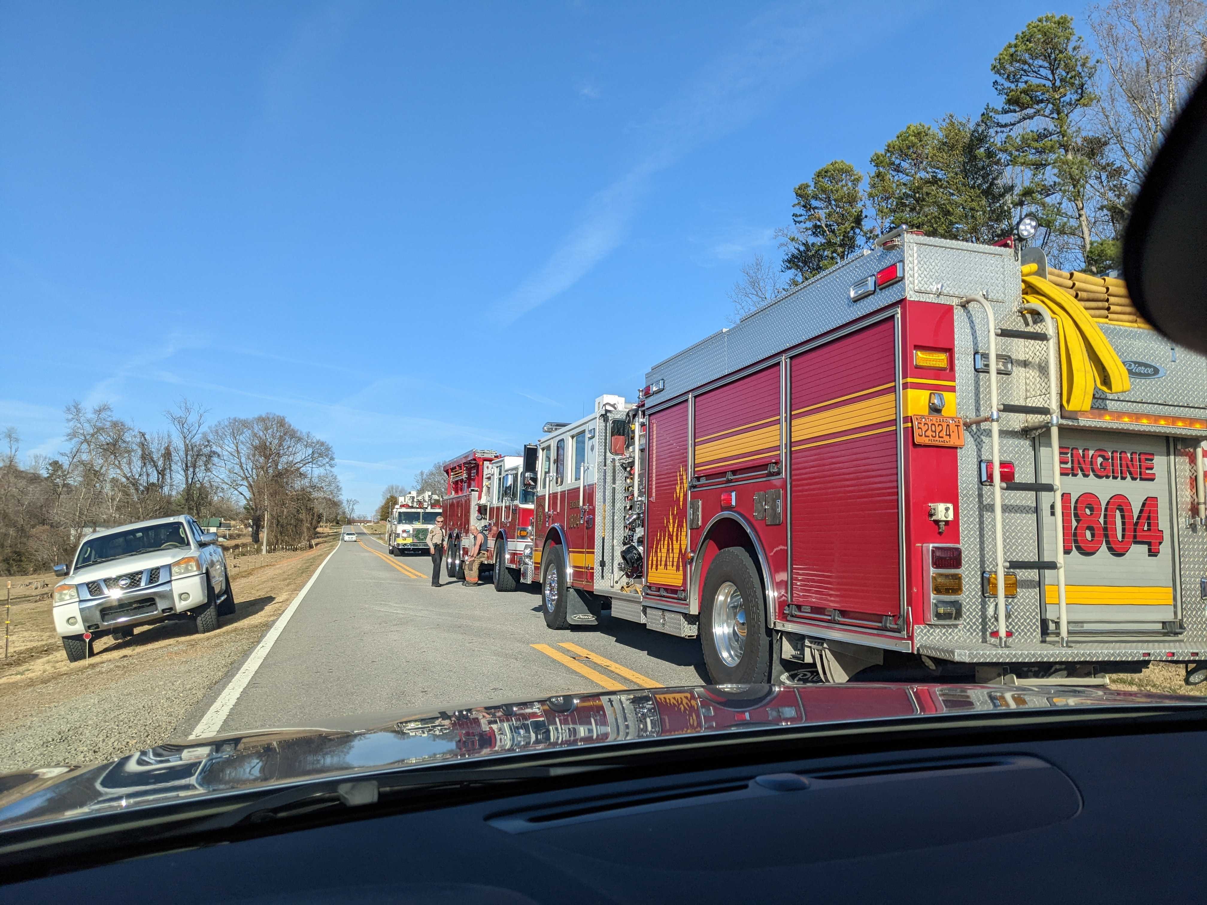 Bushland High School Fire